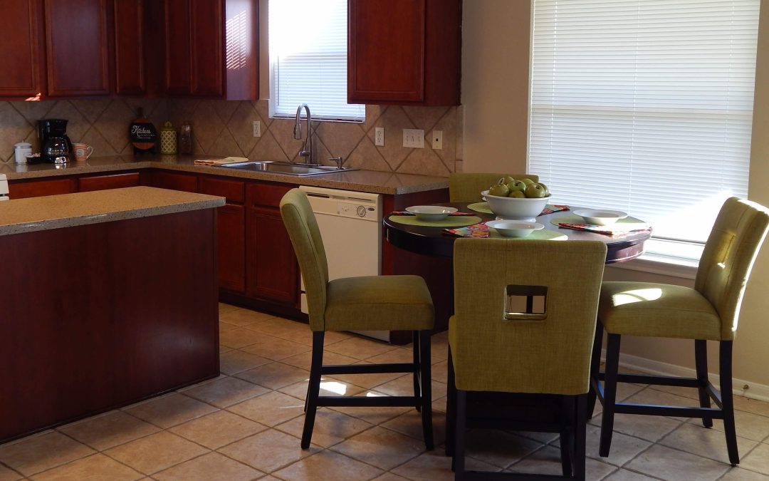 Vacant Kitchen STAGED | Staging Spaces and More